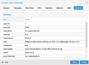Membuat CT (Container) di Proxmox VE - Routecloud Indonesia - Blog