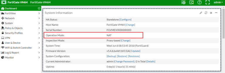 Belajar Fortigate: Mode Operation Fortigate - Routecloud Indonesia - Blog